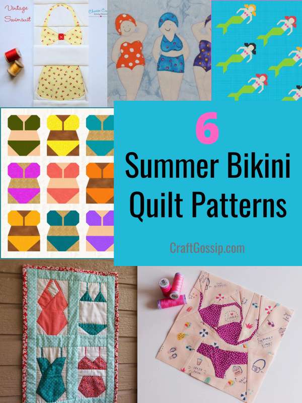 6 Summer Bikini Quilt Patterns | Hobbies and crafts