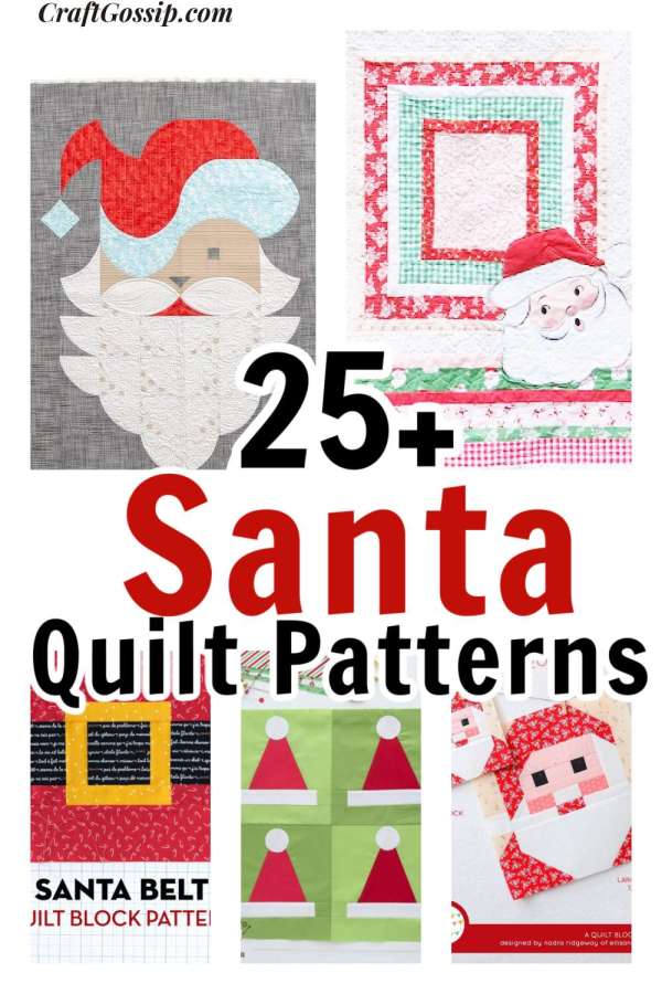 8 Free Quilted Christmas Mug Rug Patterns